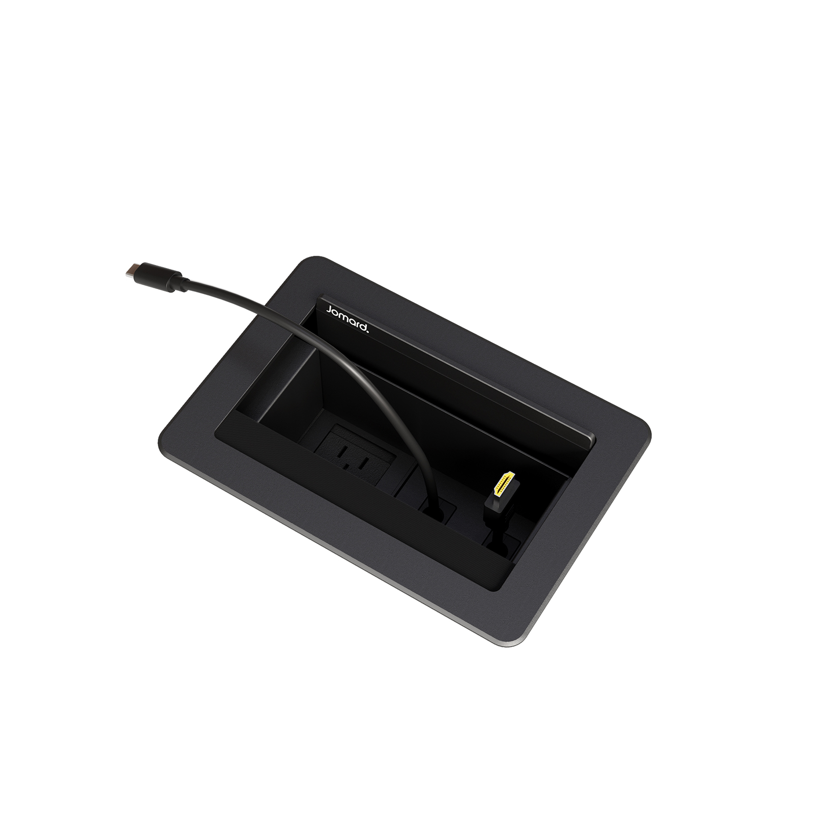 Multifunctional Desktop Cable Storage and Signal Interface Box-Product ...